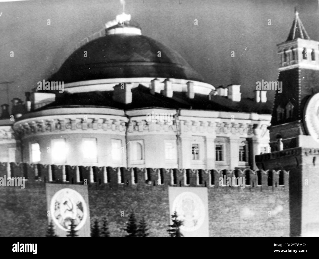 SOVIET PRIME MINISTER NIKITA KHRUSHCHEV IN KREMLIN OFFICE, MOSCOW ; 15 ...