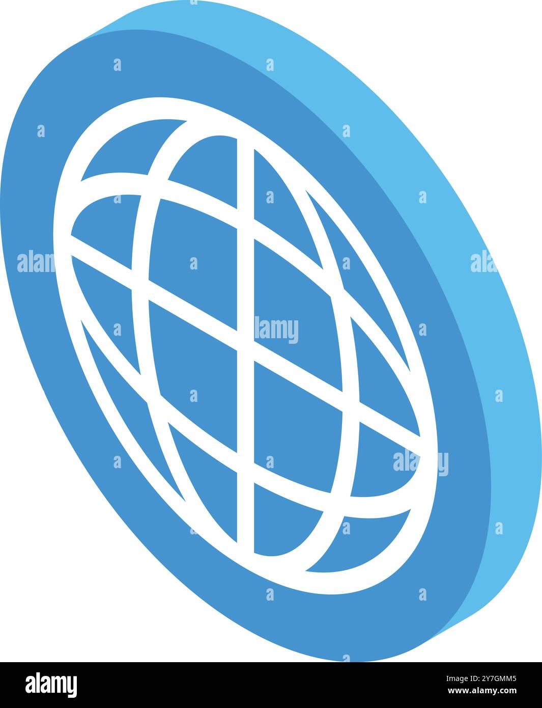 Circle rendered view Stock Vector Images - Alamy