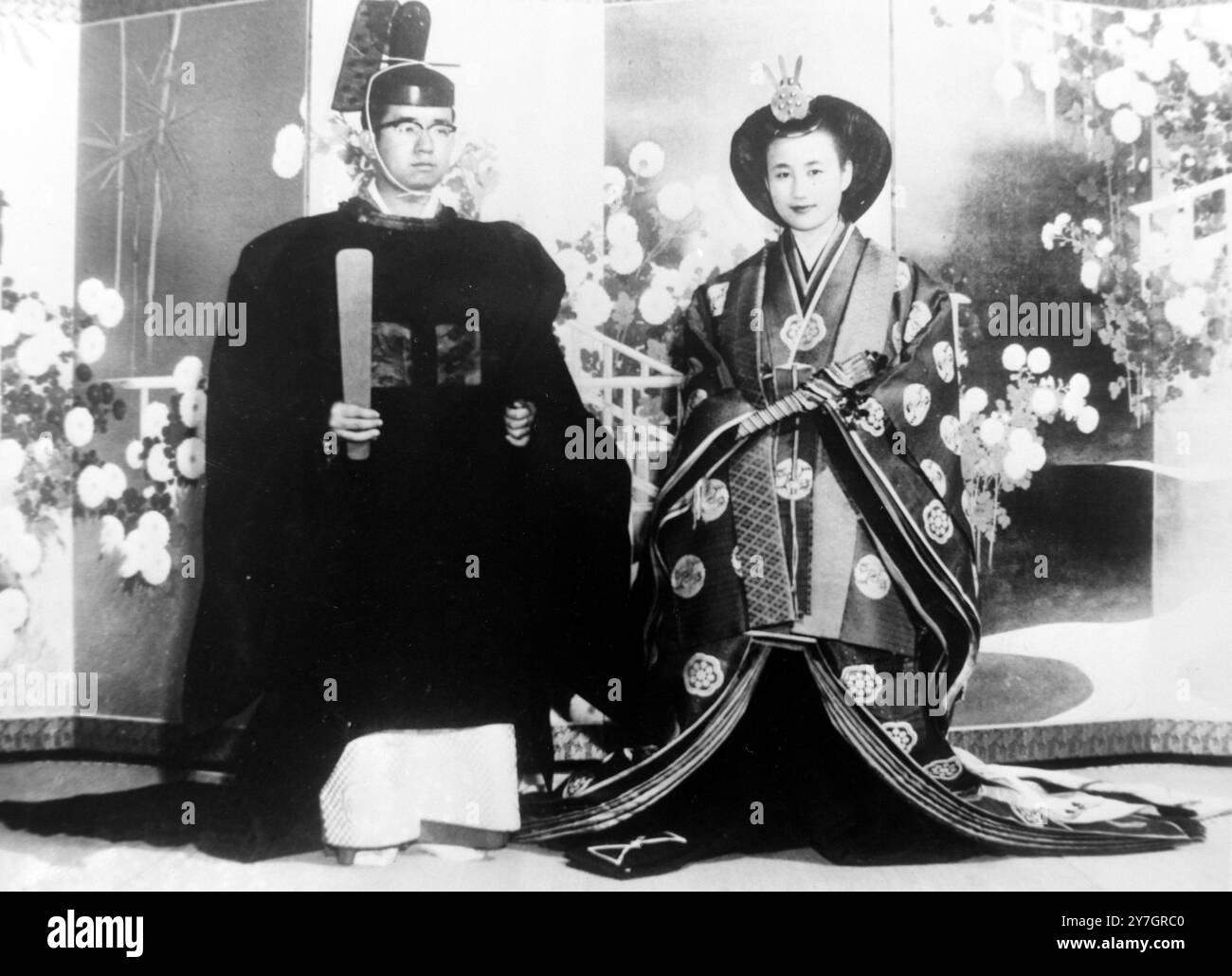 JAPANESE EMPEROR'S SON PRINCE YOSHI WEDS HANAKO TSUGARU IN TOKYO / ; 30 ...