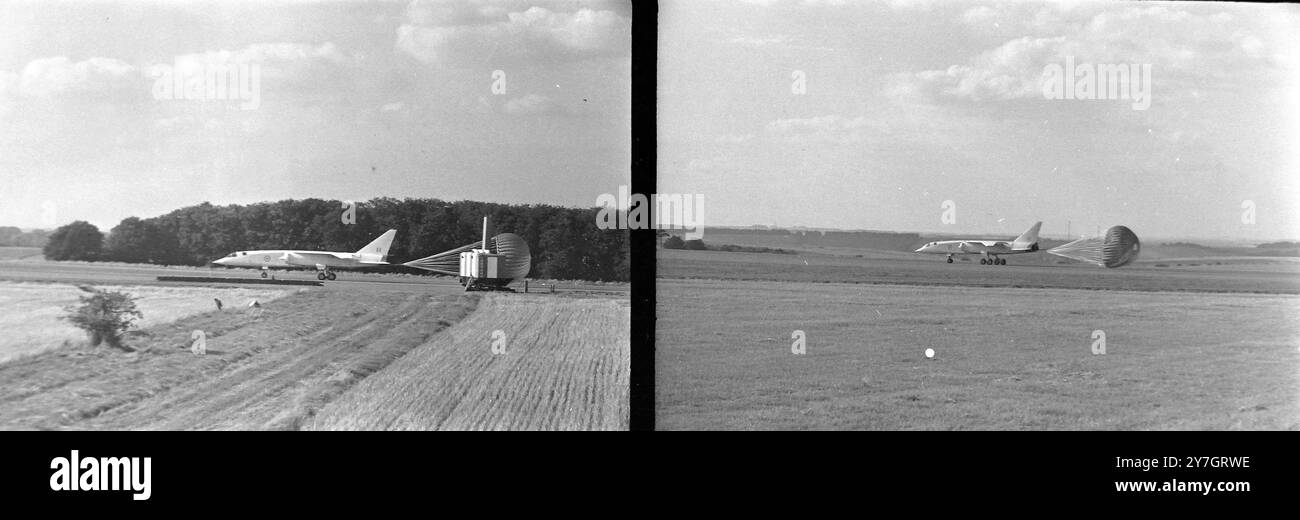 NUCLEAR STRIKE NEW LOW LEVEL BOMBER TSR-2 IN FIRST FLIGHT / ; 28 ...