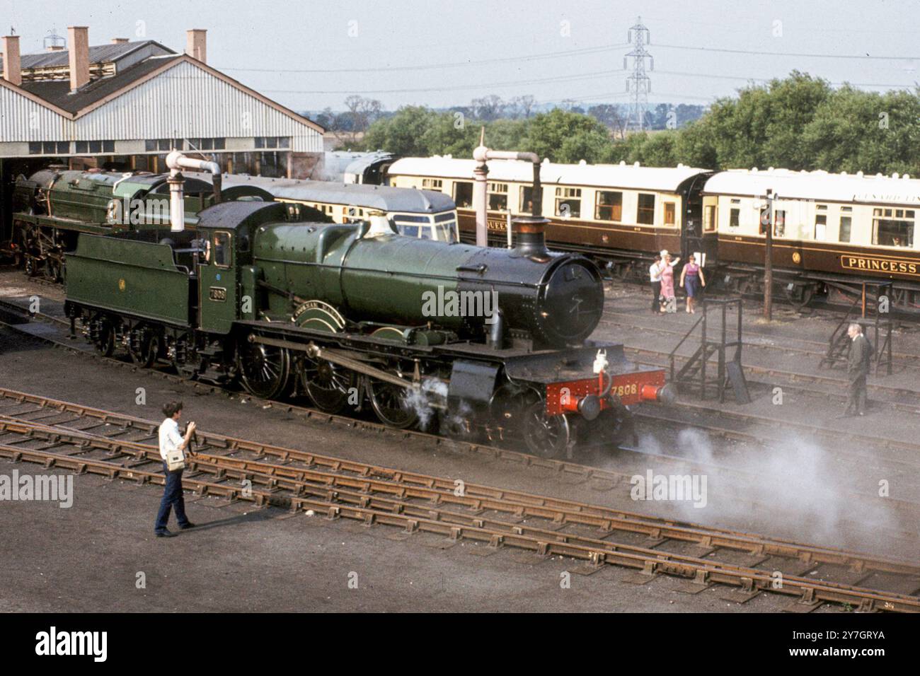 The Didcot Railway Centre in 1981 Stock Photo - Alamy