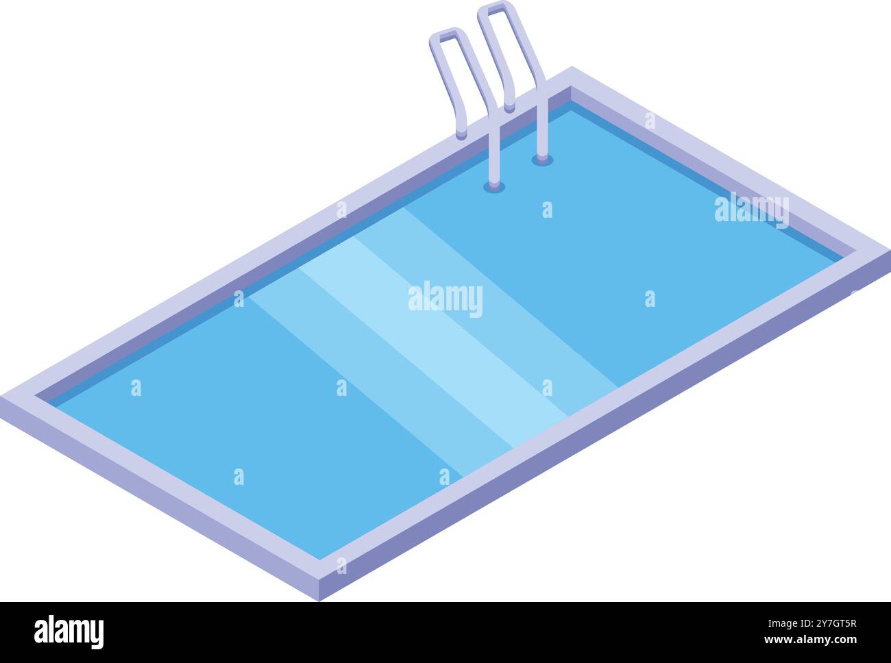 Empty swimming pool resort Cut Out Stock Images & Pictures - Alamy