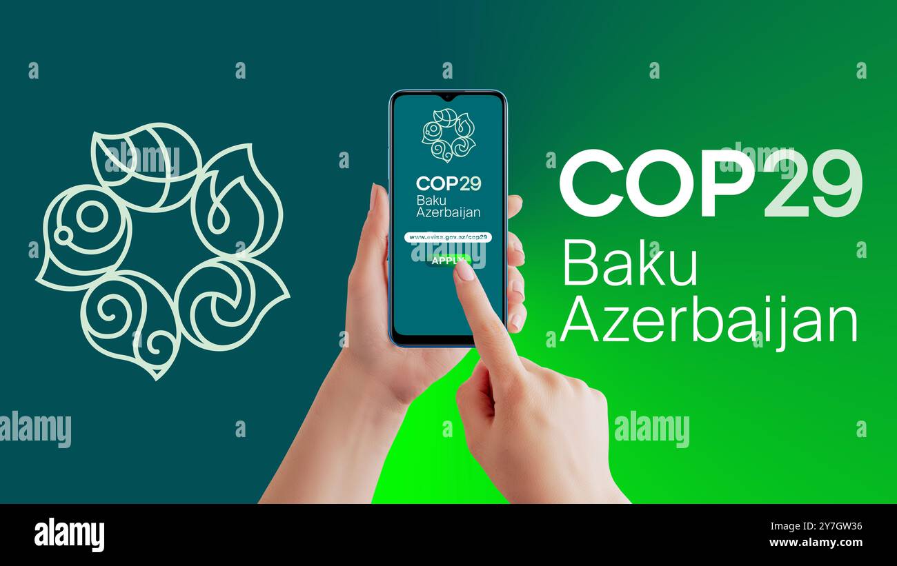 Cop29 azerbaijan delegates hi-res stock photography and images - Alamy