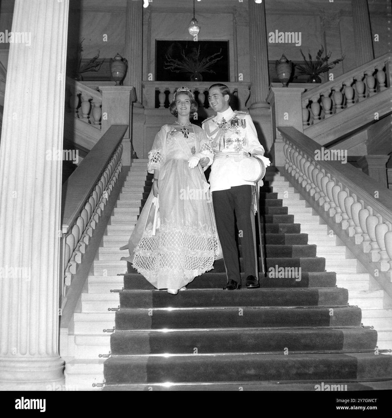 PRINCESS ANNE-MARIE AND KING CONSTANTINE OF GREECE - WEDDING ; 17 ...