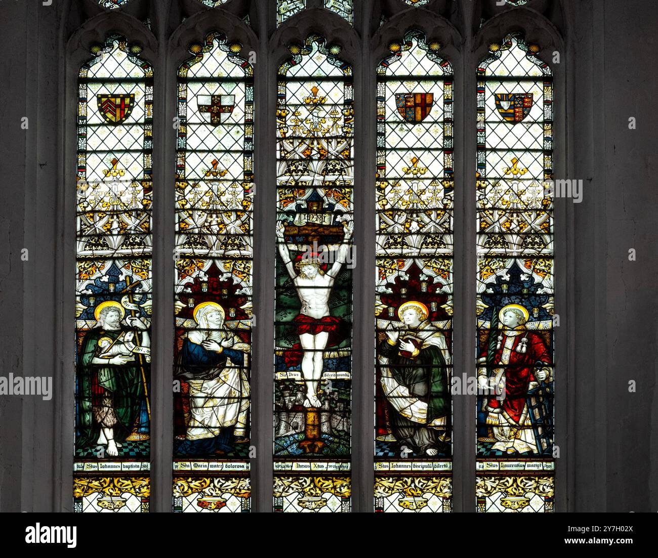 Thaxted Church Thaxted Essex UK September 2024 Interior details of The ...