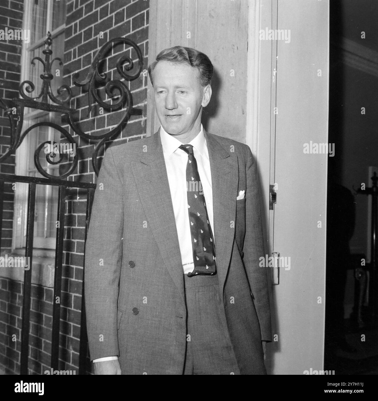 SOUTHERN RHODESIAN PREMIER IAN SMITH / ; 8 SEPTEMBER 1964 Stock Photo ...