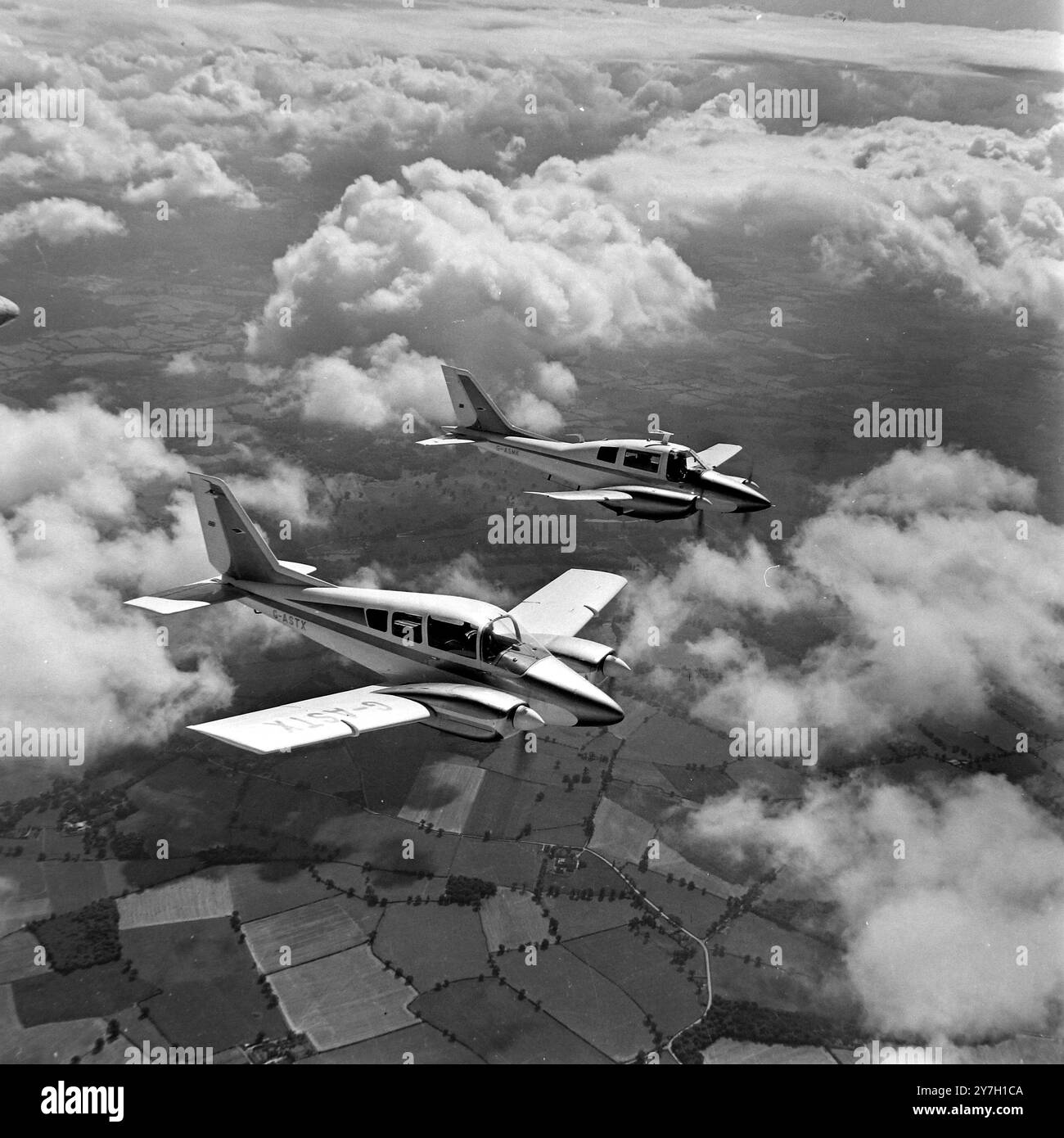 AVIATION AIR TO AIR SHOT BEAGLE AIRCRAFT BEAGLE 242 BEAGLE 206 AT ...