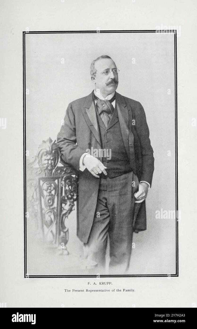 Friedrich Alfred Krupp portrait from the Article THE FOUNDERS OF THE ...