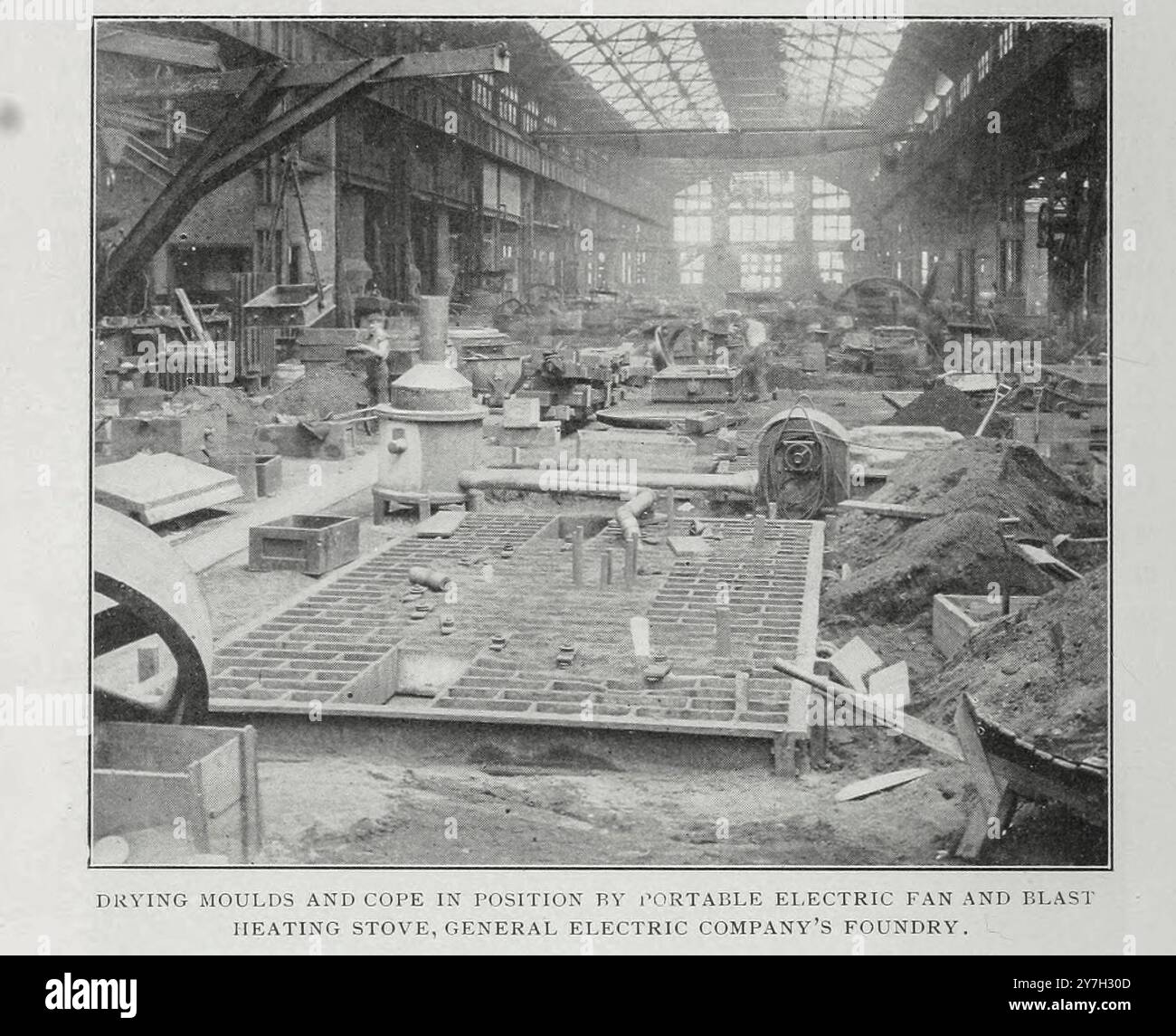 Iron foundry industry 19th century hi-res stock photography and images ...