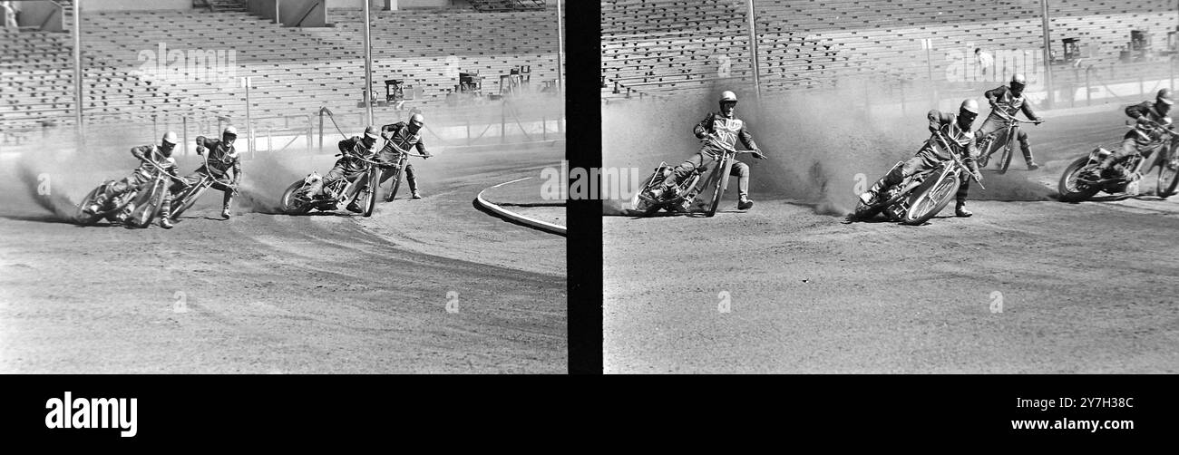 SPEEDWAY RIDERS FOR BRITISH SPEEDWAY CHAMPIONSHIPS ; 26 AUGUST 1964 ...