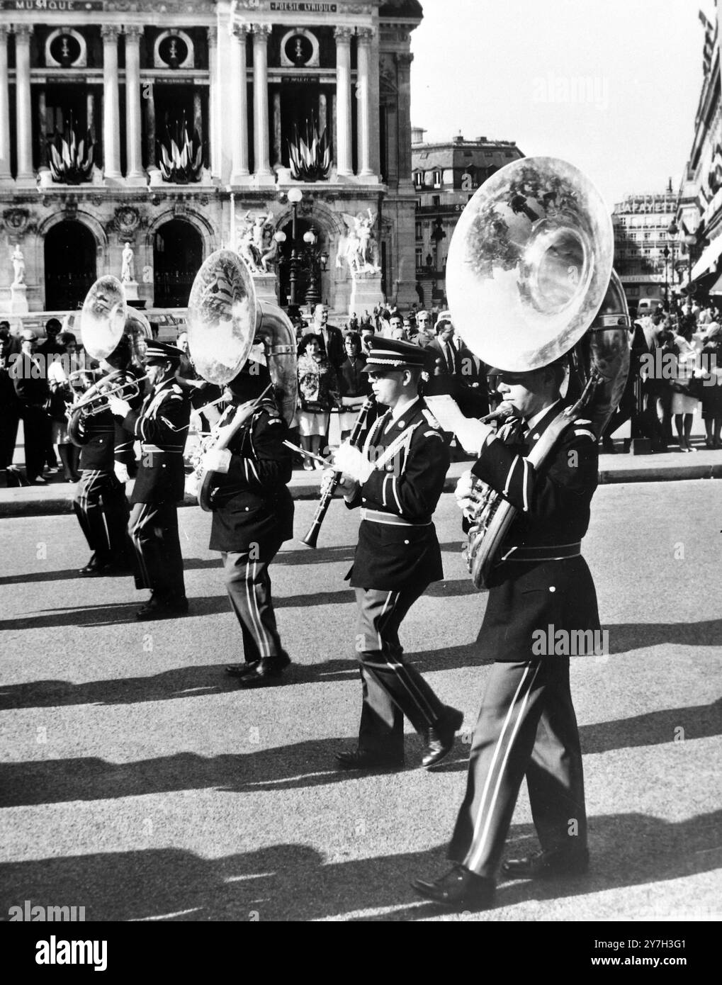 FRENCH BRITISH AMERICAN BANDS 20TH ANNIVERSARY WW1 WORLD WAR I IN PARIS ...