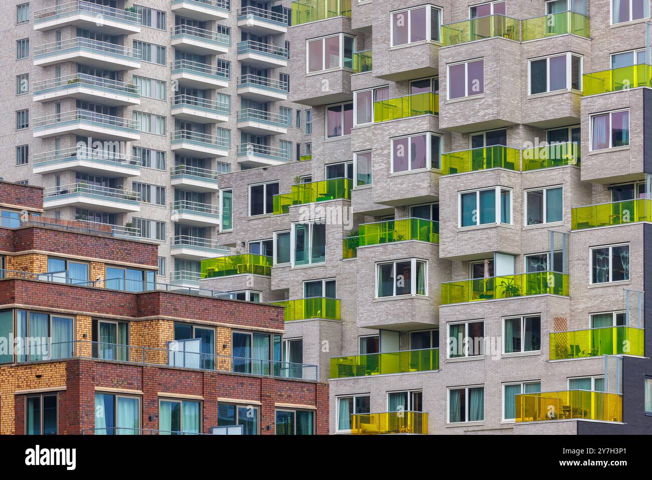 Multiple new apartment towers hi-res stock photography and images - Alamy