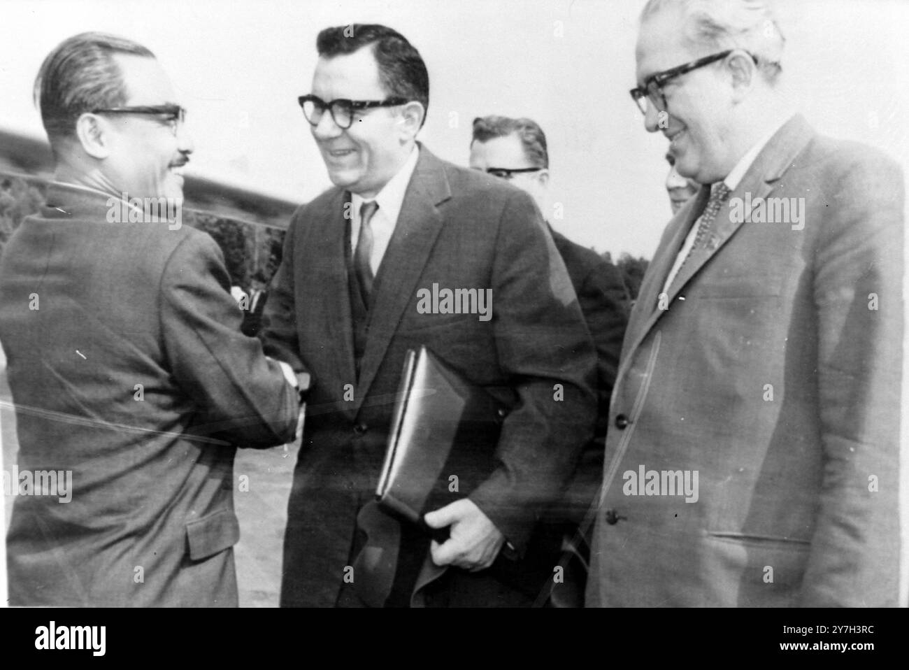 ANDREI GROMYKO IN MOSCOW WITH PRINCE SOUPHANOUVONG PATHET LAO LEADER ...