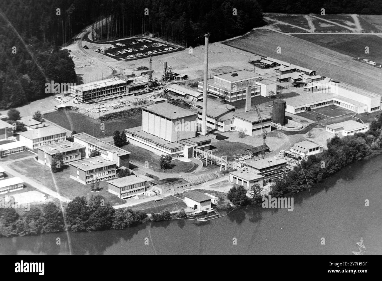 SWITZERLAND FIRST ATOMIC REACTOR IN WUERENLINGEN ; 13 AUGUST 1964 Stock ...