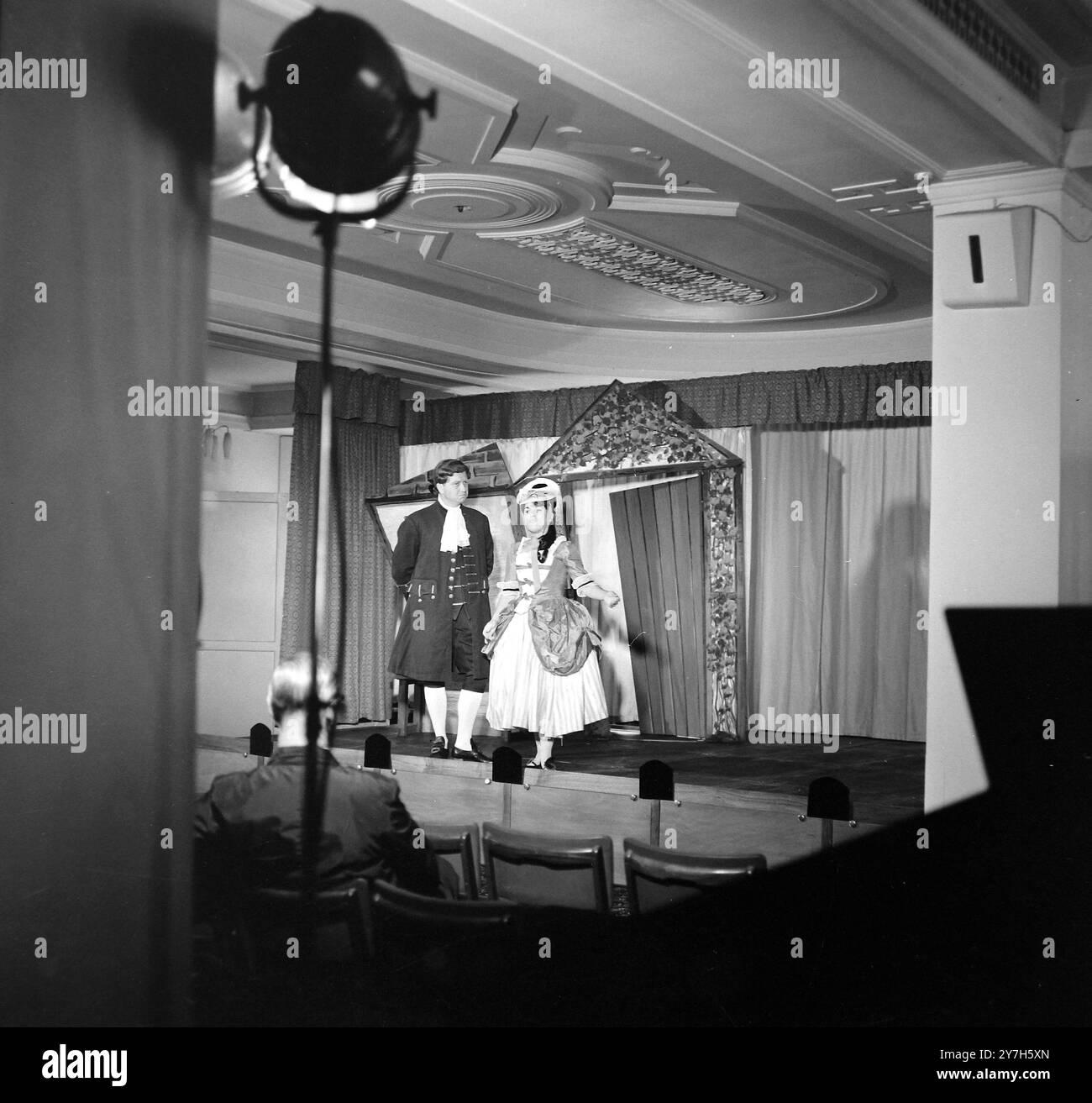 SHEILA AMIT AND DONALD FRANCKE AT OPERA PICCOLA IN LONDON ; 10 AUGUST ...