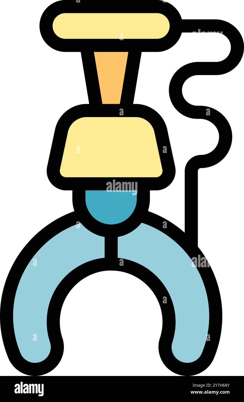 Robotic arm holding empty claw machine representing gaming equipment ...