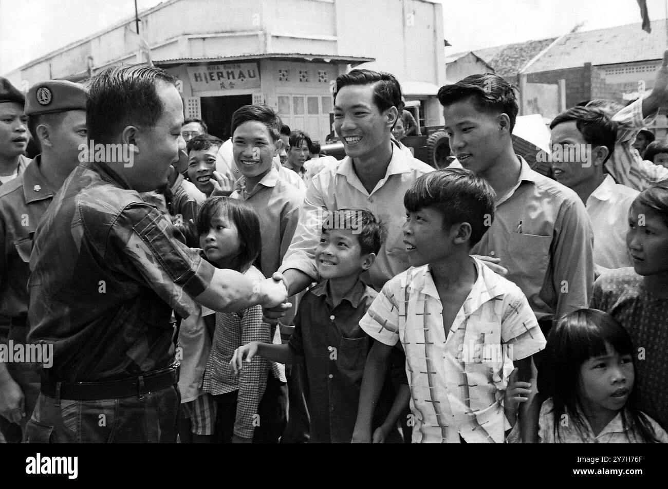 5 AUGUST 1964 Premier Major General Nguyen Khanh, of South Vietnam, in ...