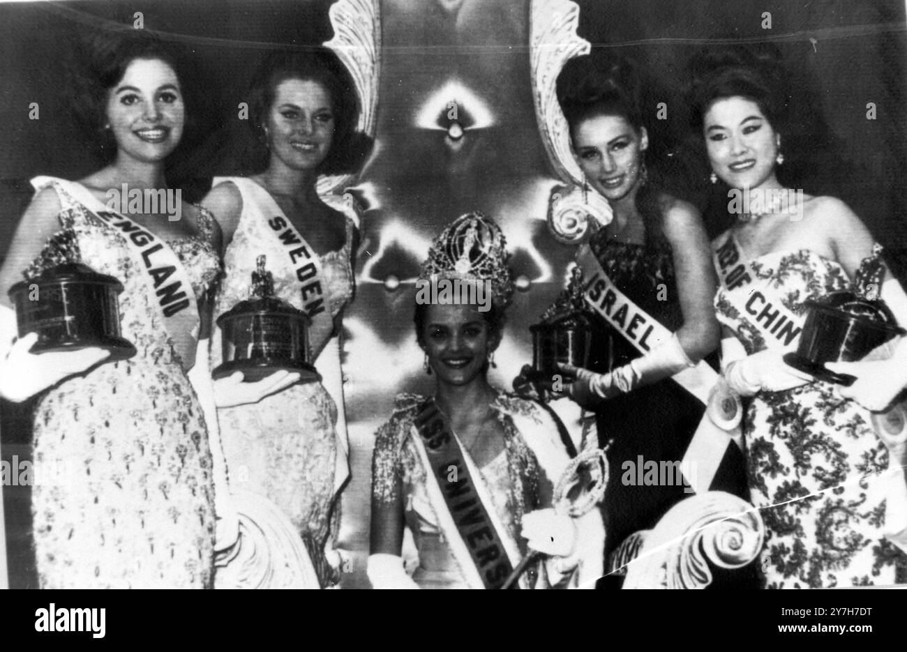 GREEK MODEL KIRIAKI TSOPEI WINS MISS UNIVERSE BEAUTY CONTEST IN MIAMI ...