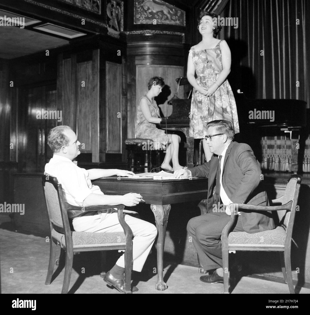 VAN DER MERWE BARBARA AND HUSBAND JOHAN / ; 31 JULY 1964 Stock Photo ...