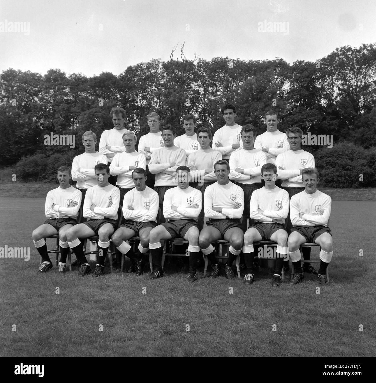 TOTTENHAM HOTSPUR SPURS FOOTBALLERS TEAM CLUB IN LONDON ; 31 JULY 1964 ...