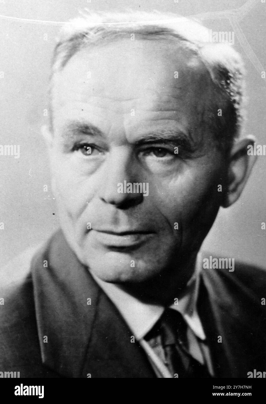 STEFAN IGNAR - PORTRAIT OF POLISH POLITICIAN, MEMBER OF GOVERNMENT ...