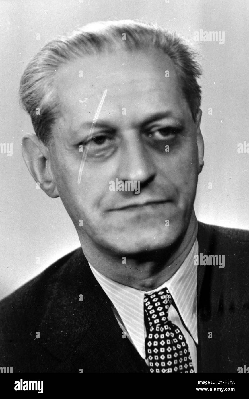 WLADYSLAW WICHA - PORTRAIT OF POLISH POLITICIAN, MEMBER OF GOVERNMENT ...