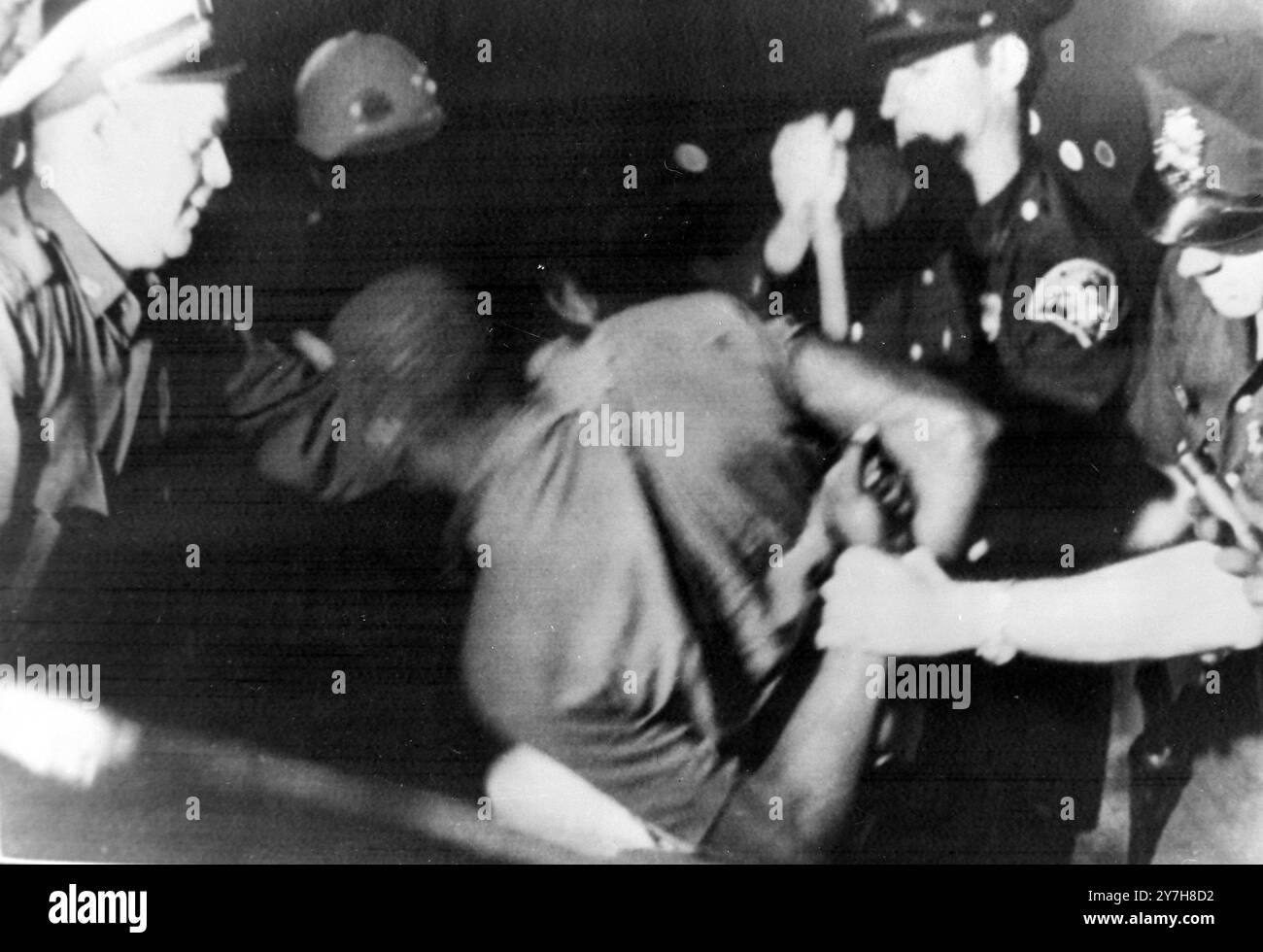 RIOTS IN NEW YORK POLICE FIGHT WITH BLACK PEOPLE IN ROCHESTER ; 25 JULY ...