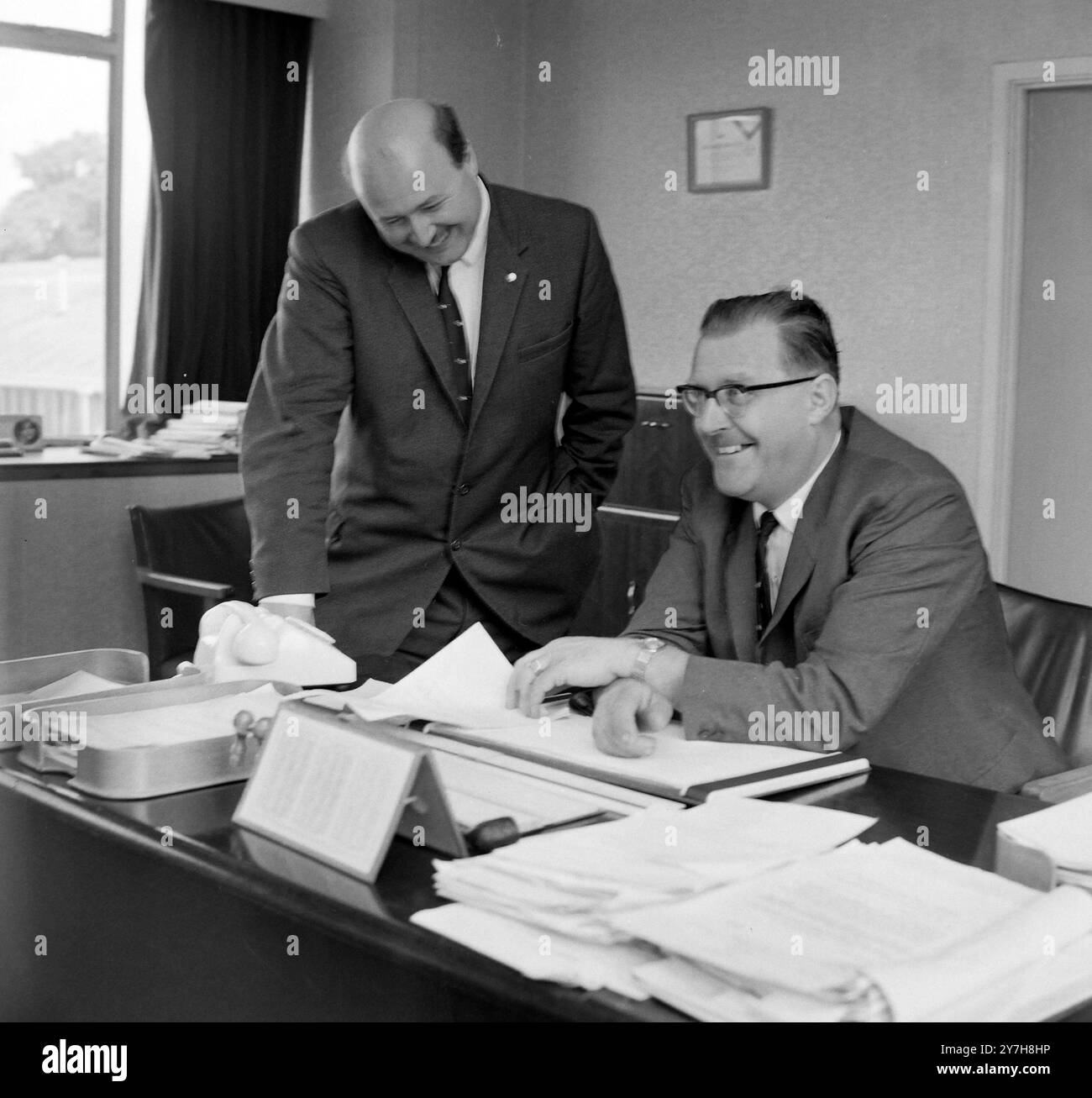 KENNETH DOBSON INVENTOR OF MIDAS THE FLIGHT RECORDER / ; 24 JULY 1964 ...