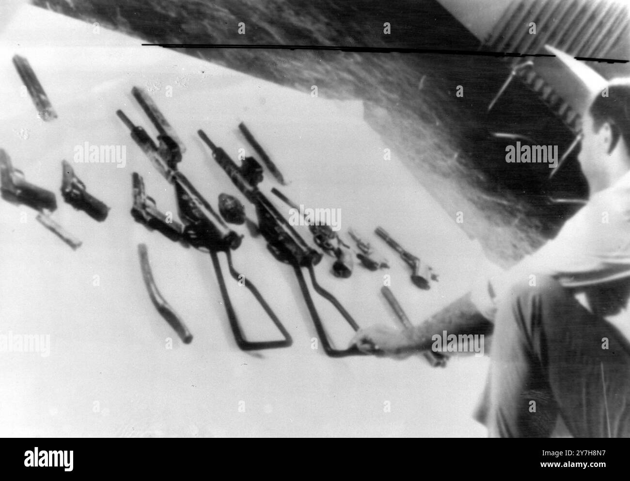 ARMS FOUND IN HOLD UP LORRY IN MONTE CARLO / ; 24 JULY 1964 Stock Photo ...