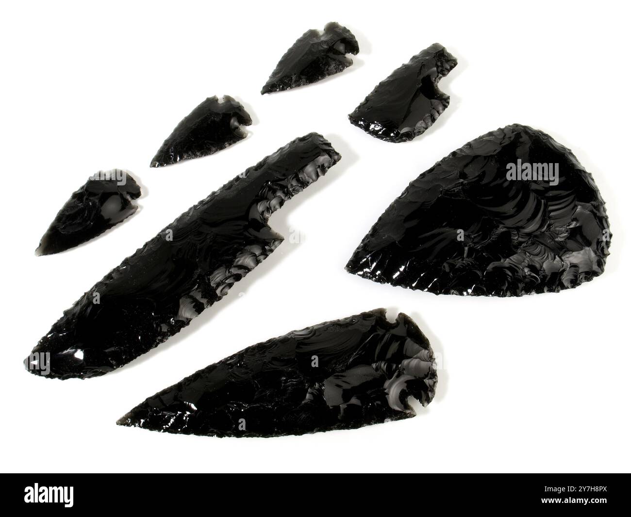 Obsidian tools Cut Out Stock Images & Pictures - Alamy