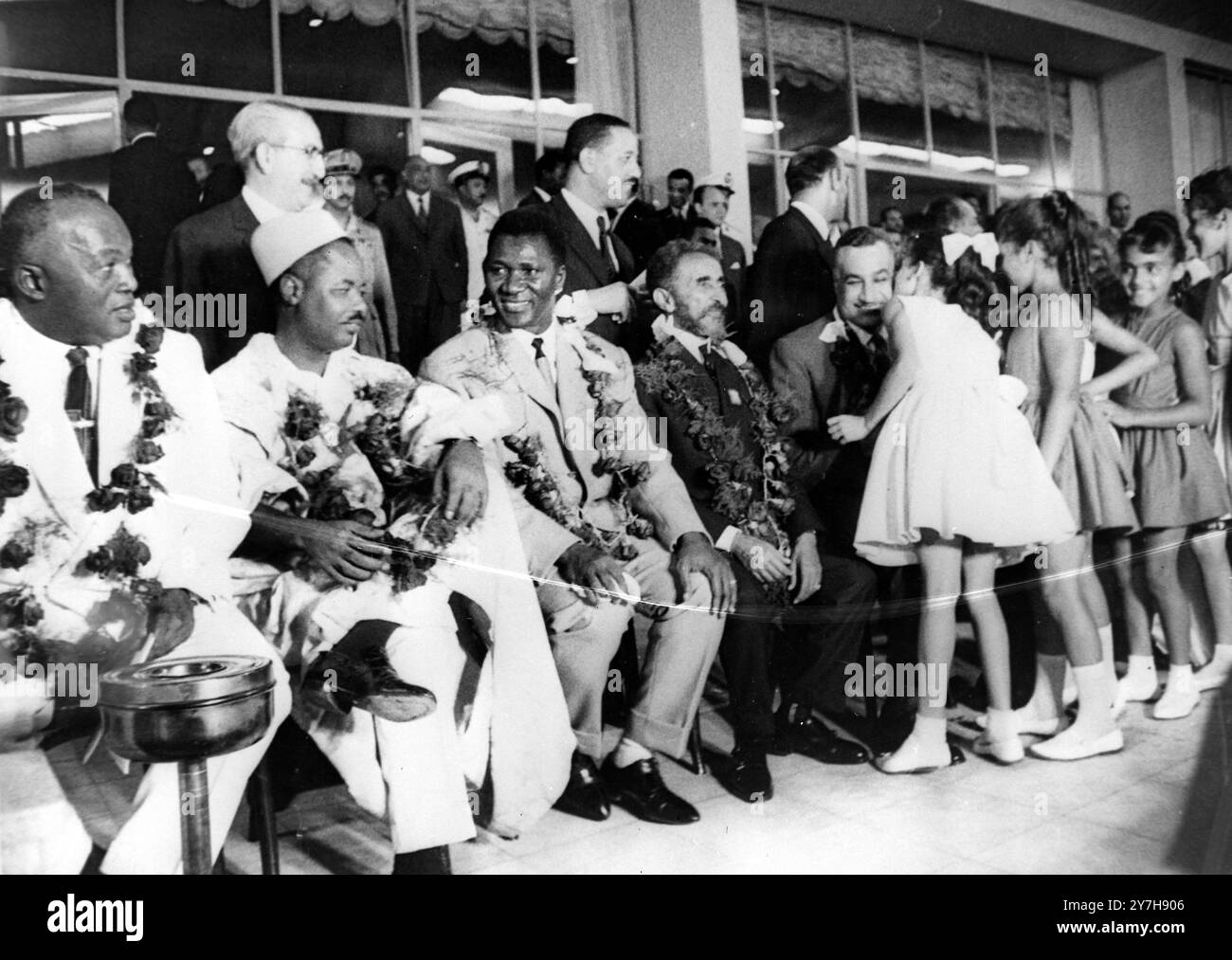 MASS YOUTH FESTIVAL IN CAIRO ; 22 JULY 1964 Stock Photo - Alamy