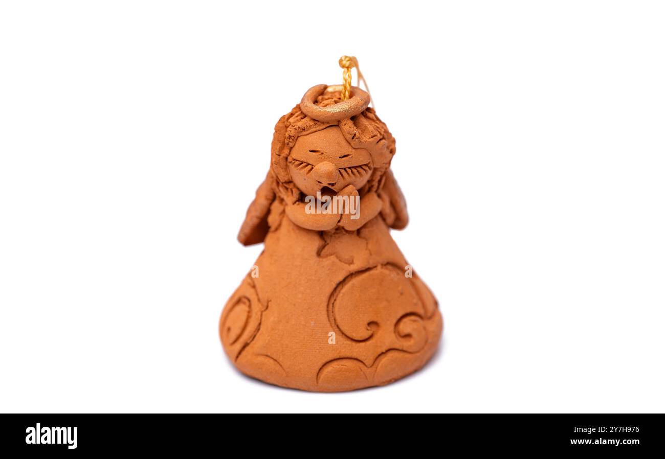 Angel stone statue on Cut Out Stock Images & Pictures - Alamy