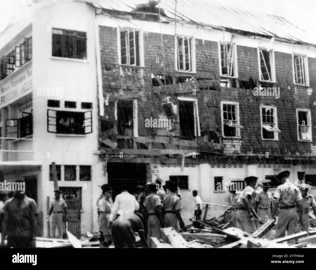 26 MAY EXPLOSIONS AFTER BOMBING OF HQ OF JAGANS PEOPLES PROGRESSIVE ...