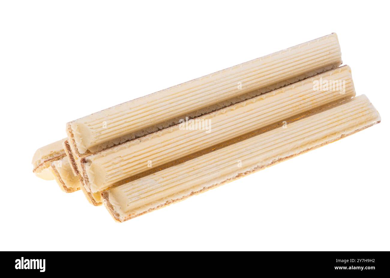 wafer sticks isolated on white background Stock Photo - Alamy