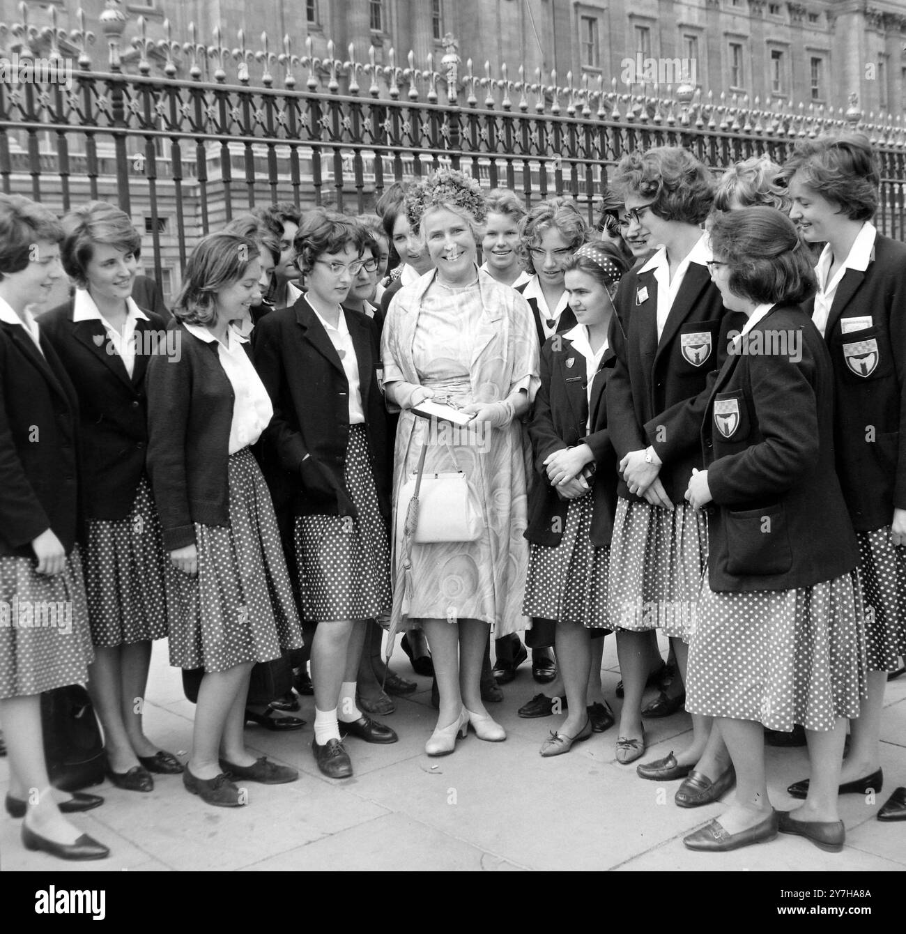BULL A F HEADMISTRESS GETS CBE IN LONDON / ; 15 JULY 1964 Stock Photo ...