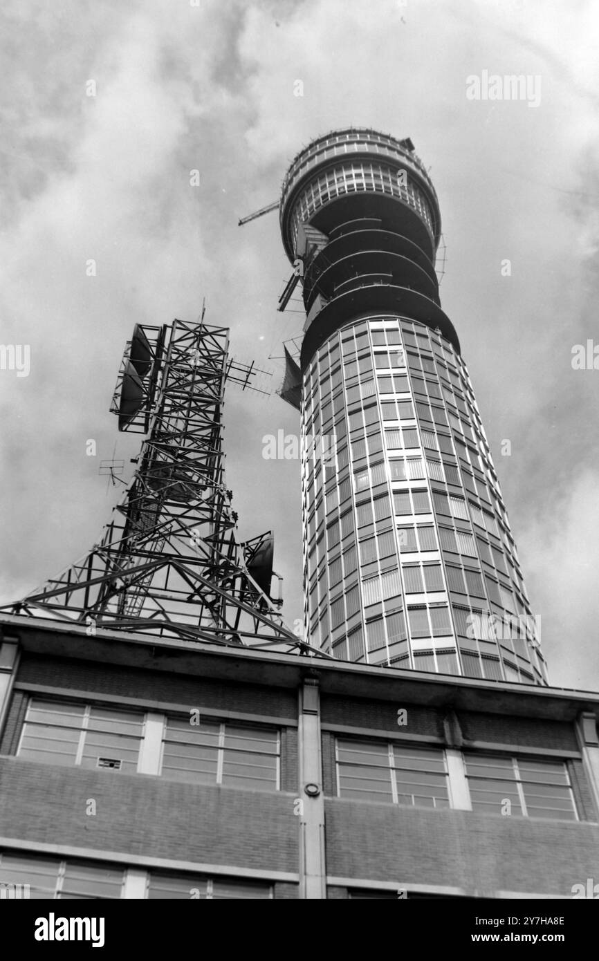 Black and white of post office tower hi-res stock photography and ...