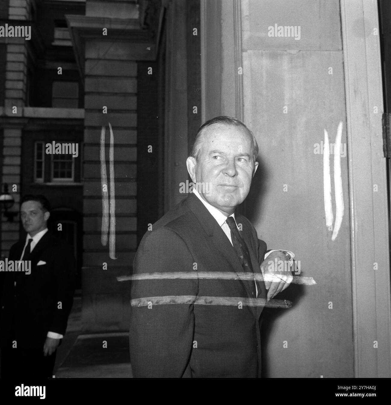 PRIME MINISTER OF CANADA LESTER PEARSON IN LONDON / ; 14 JULY 1964 ...