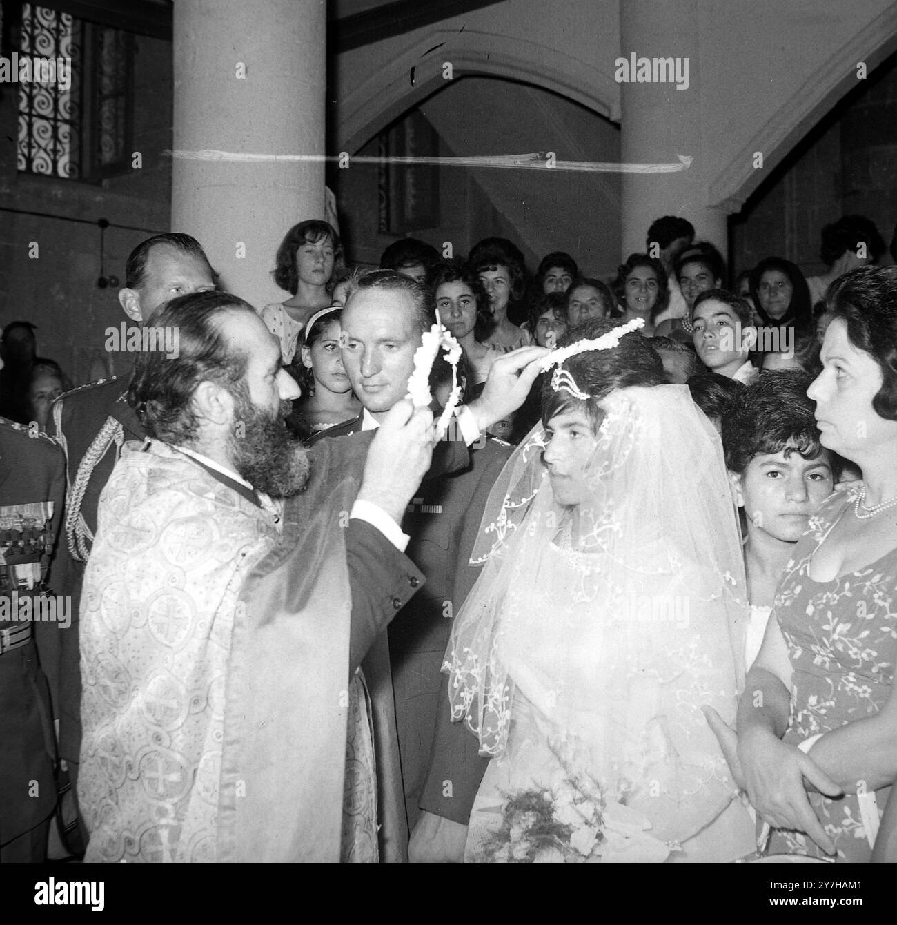 LEIF ALDEN SERGEANT WEDS GREEK CYPRIOT MARIA PAVLOU IN MORPHOU / ; 13 ...