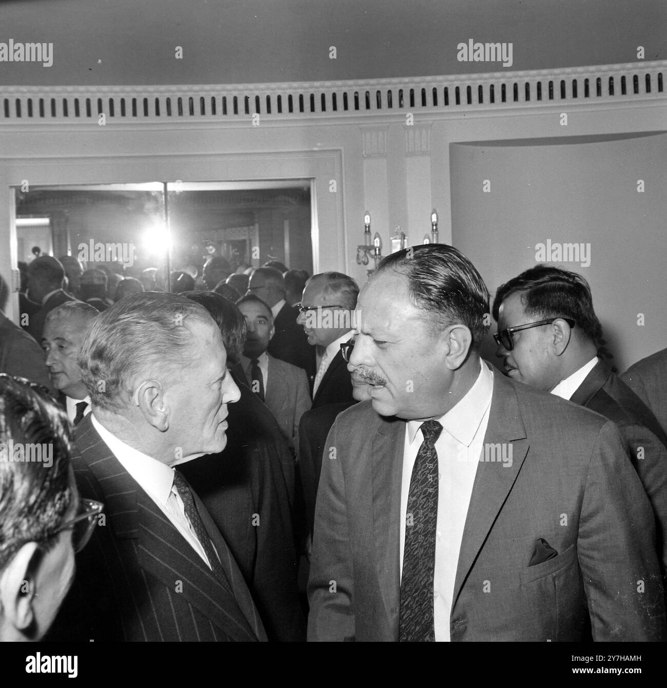 PRESIDENT OF PAKISTAN AYUB KHAN AT COMMONWEALTH PREMIERS CONFERENCE IN ...