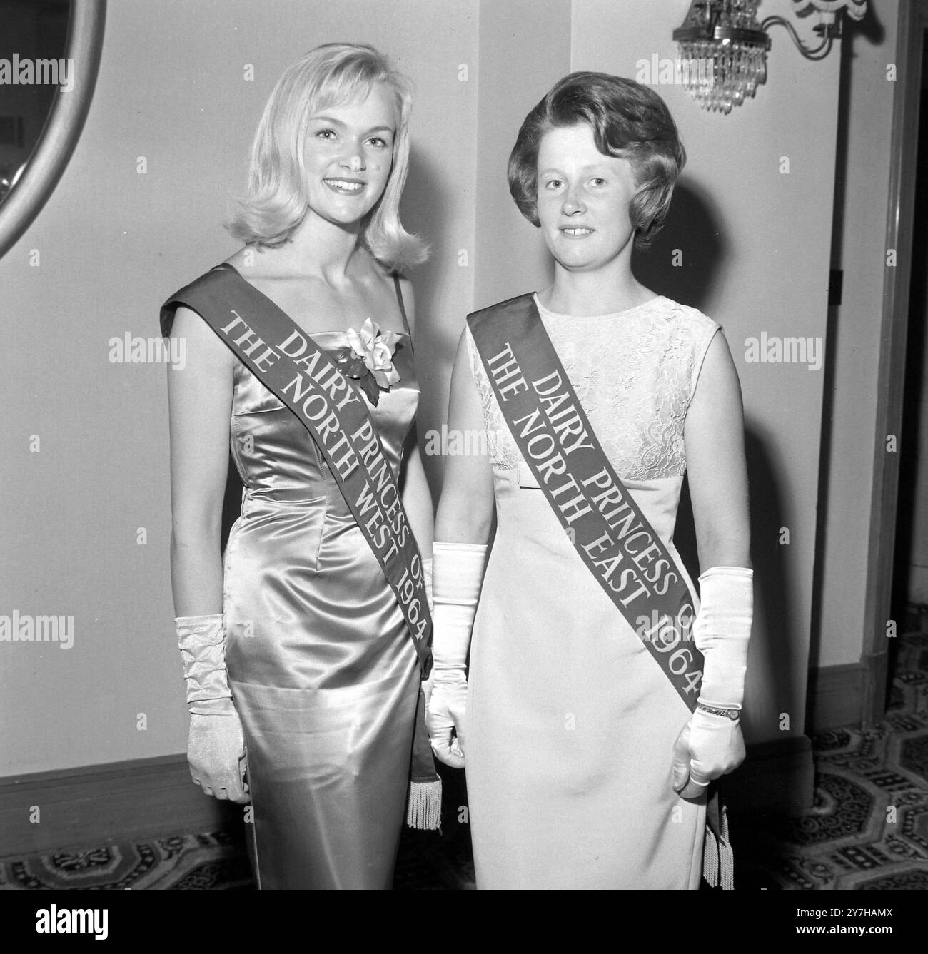 VIRGINIA RUTH LONSDALE AND LILIAN MARY PALMER L M DAIRY PRINCESSES IN ...