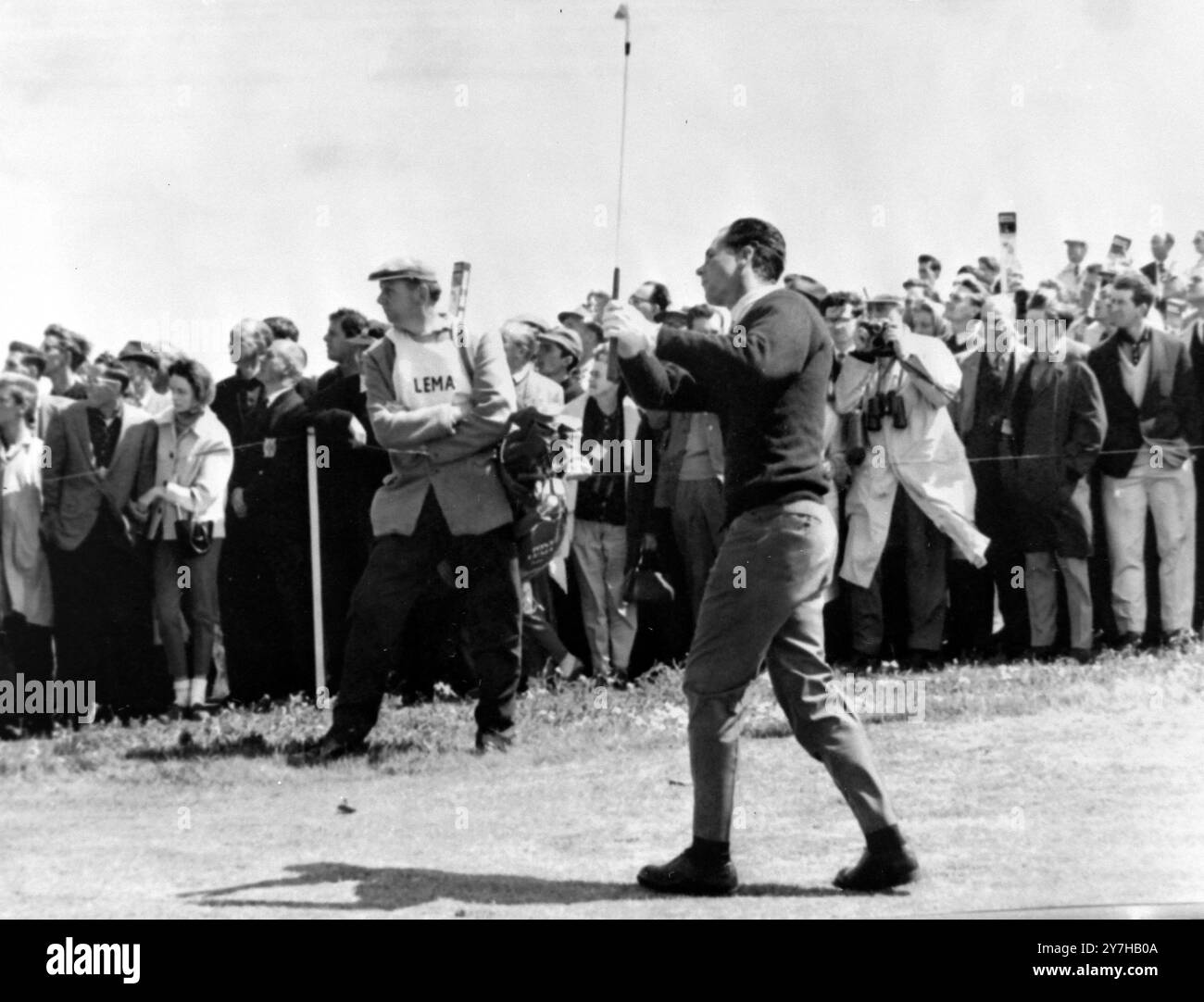 GOLFER TONY LEMA IN ACTION IN ST ANDREWS, SCOTLAND / ; 10 JULY 1964 ...