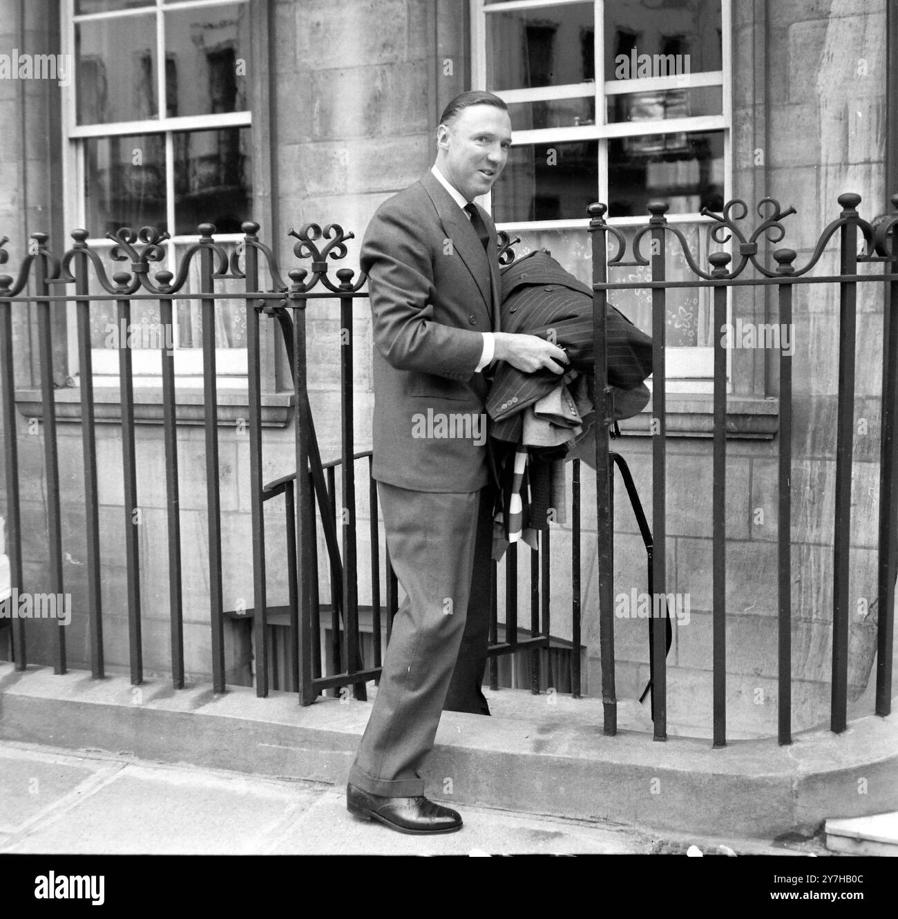 JOHN AMBLER BREAKS HIS HONEYMOON AND IS BACK IN LONDON ; 10 JULY 1964 ...