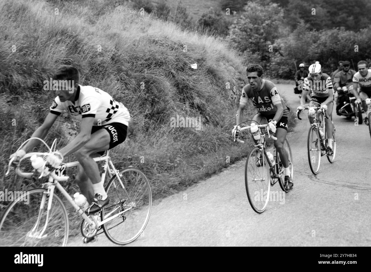 CYCLIST GALERA IN ACTION FOR 51ST TOUR DE FRANCE 15TH LAP / ; 9 JULY ...
