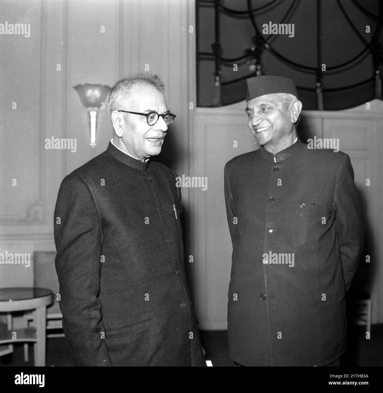 SHRI KRISHNAMACHARI WITH MEHTA JIVRAJ AT COMMONWEALTH CONFERENCE IN ...