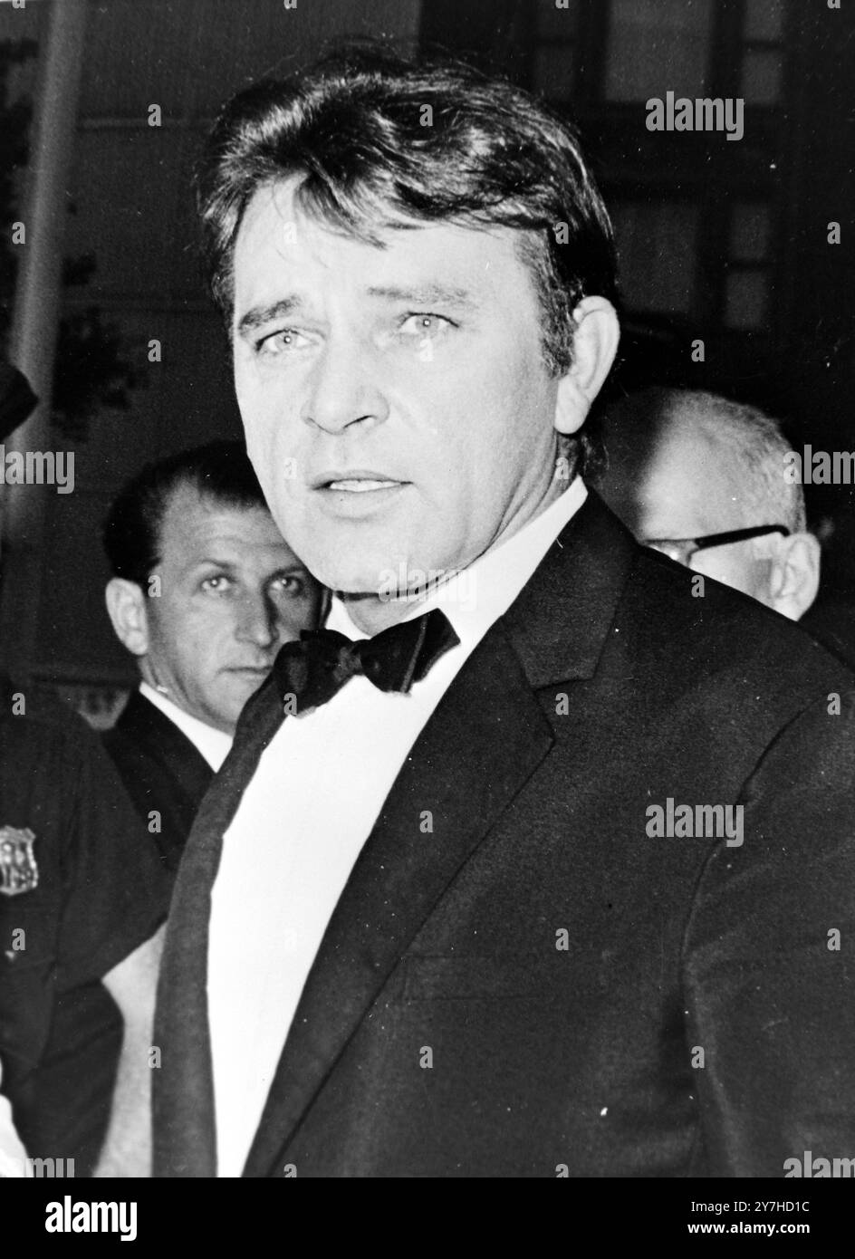 ACTOR RICHARD BURTON NIGHT OF THE IGUANA PREMIERE IN NEW YORK ; 3 JULY ...