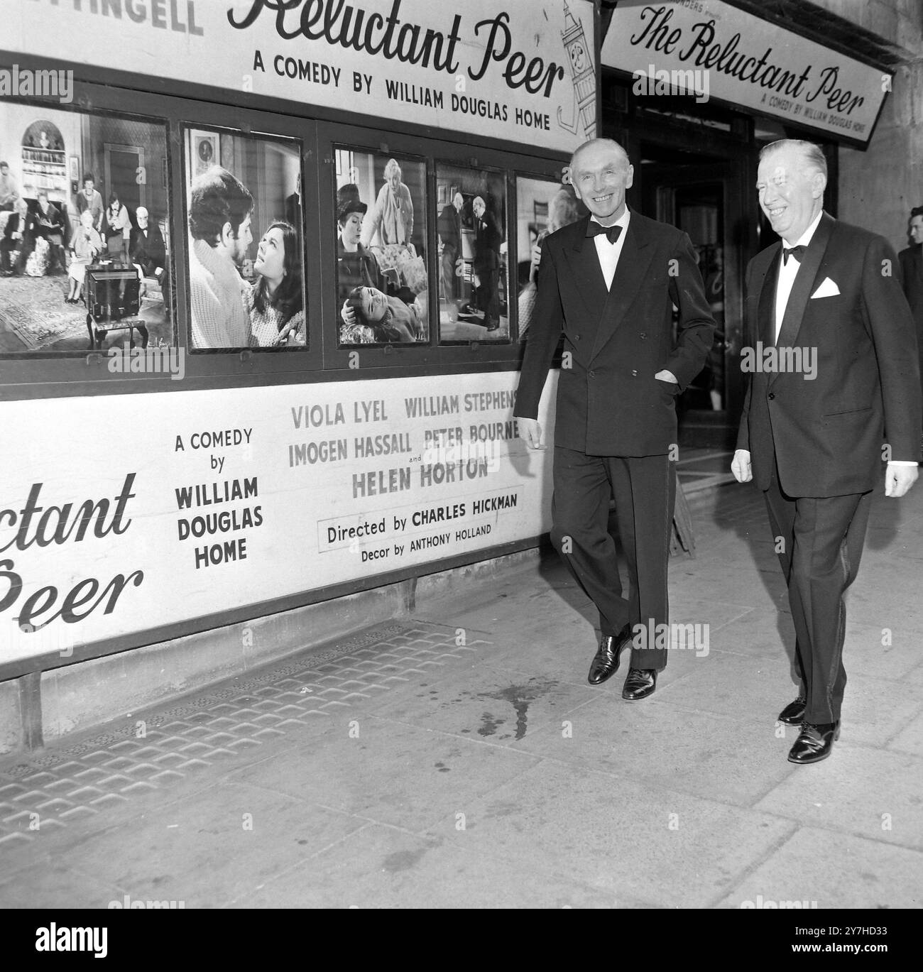 BRITISH PRIME MINISTER LORD ALEC DOUGLAS HOME ARRIVES AT DUCHESS ...