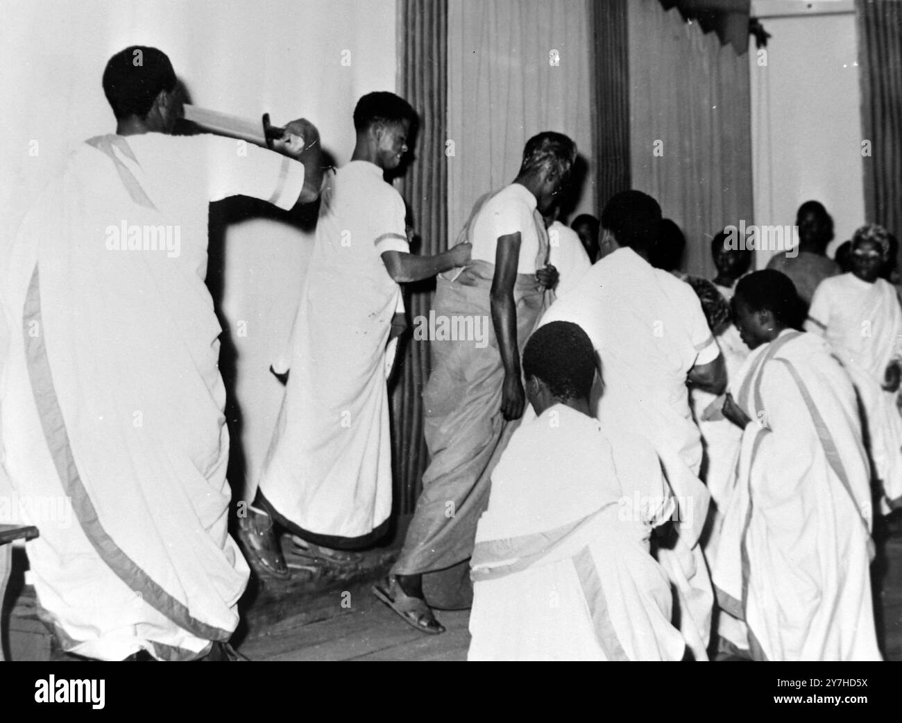 A SCENE FROM A PLAY CEASAR IN DAR ES SALAAM, TANGANYIKA ; 3 JULY 1964 ...