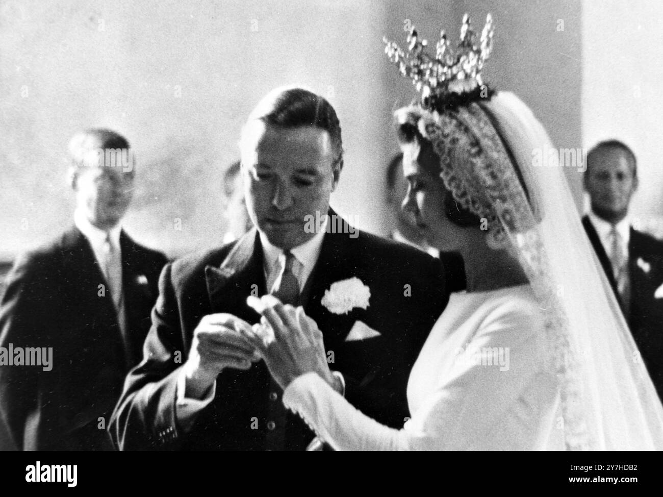 PRINCESS MARGARETHA AND JOHN AMBLER WEDDING IN SWEDEN ; 1 JULY 1964 ...