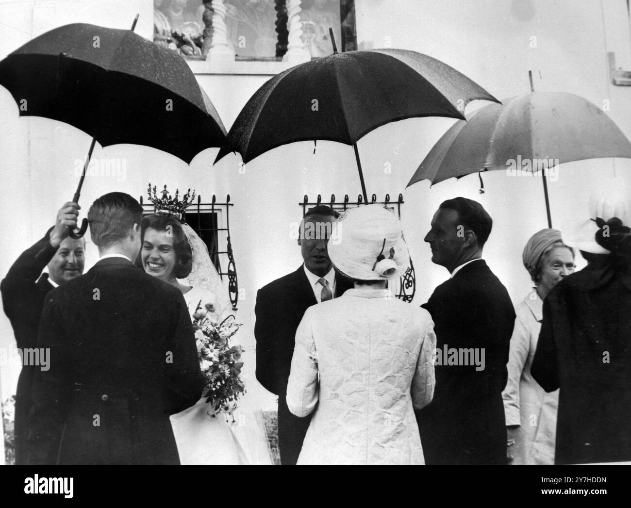 PRINCESS MARGARETHA AND JOHN AMBLER WEDDING IN SWEDEN ; 1 JULY 1964 ...