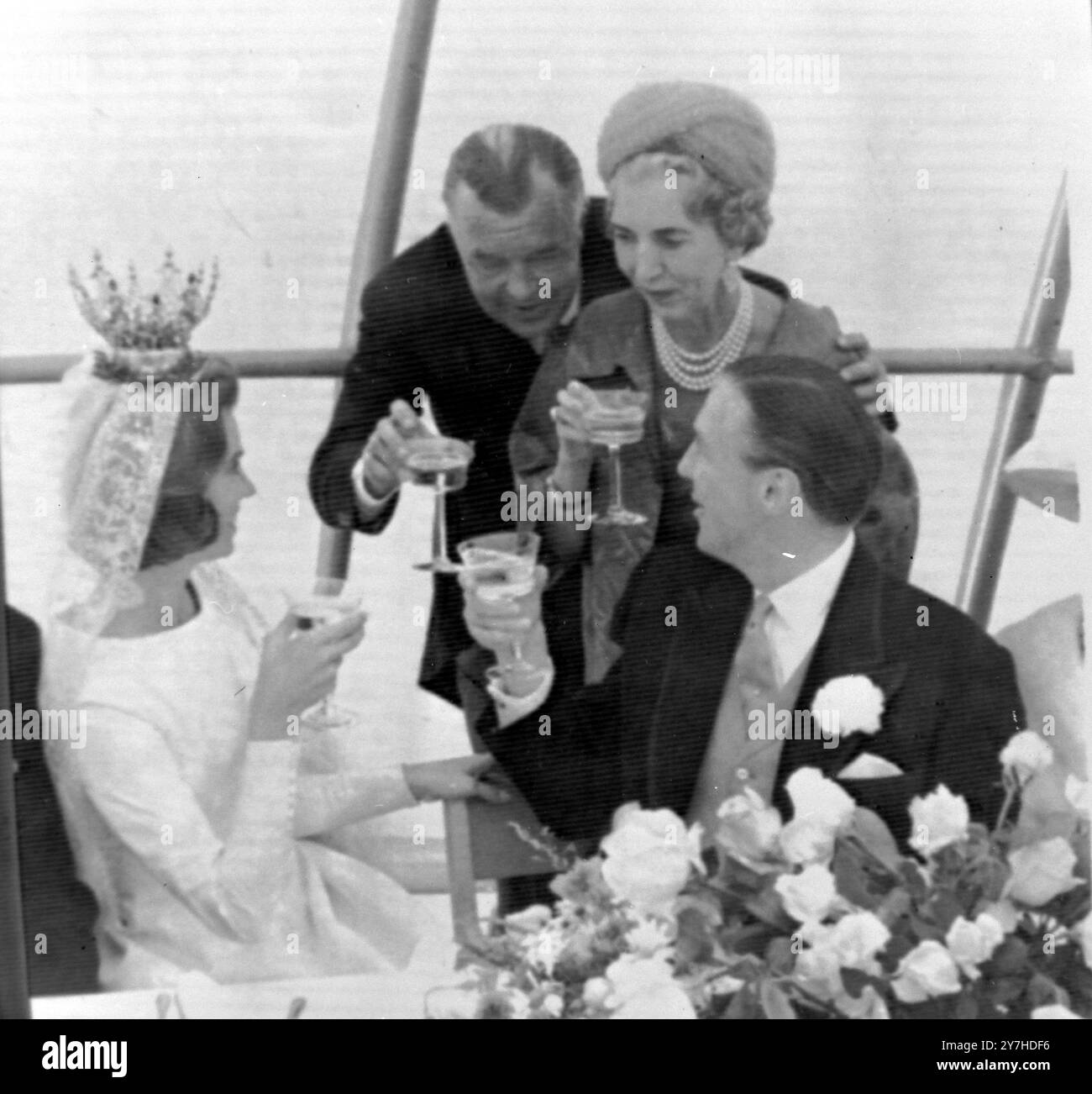 JOHN AMBLER WEDS PRINCESS MARGARETHA IN SWEDEN - THE ROYAL WEDDING IN ...